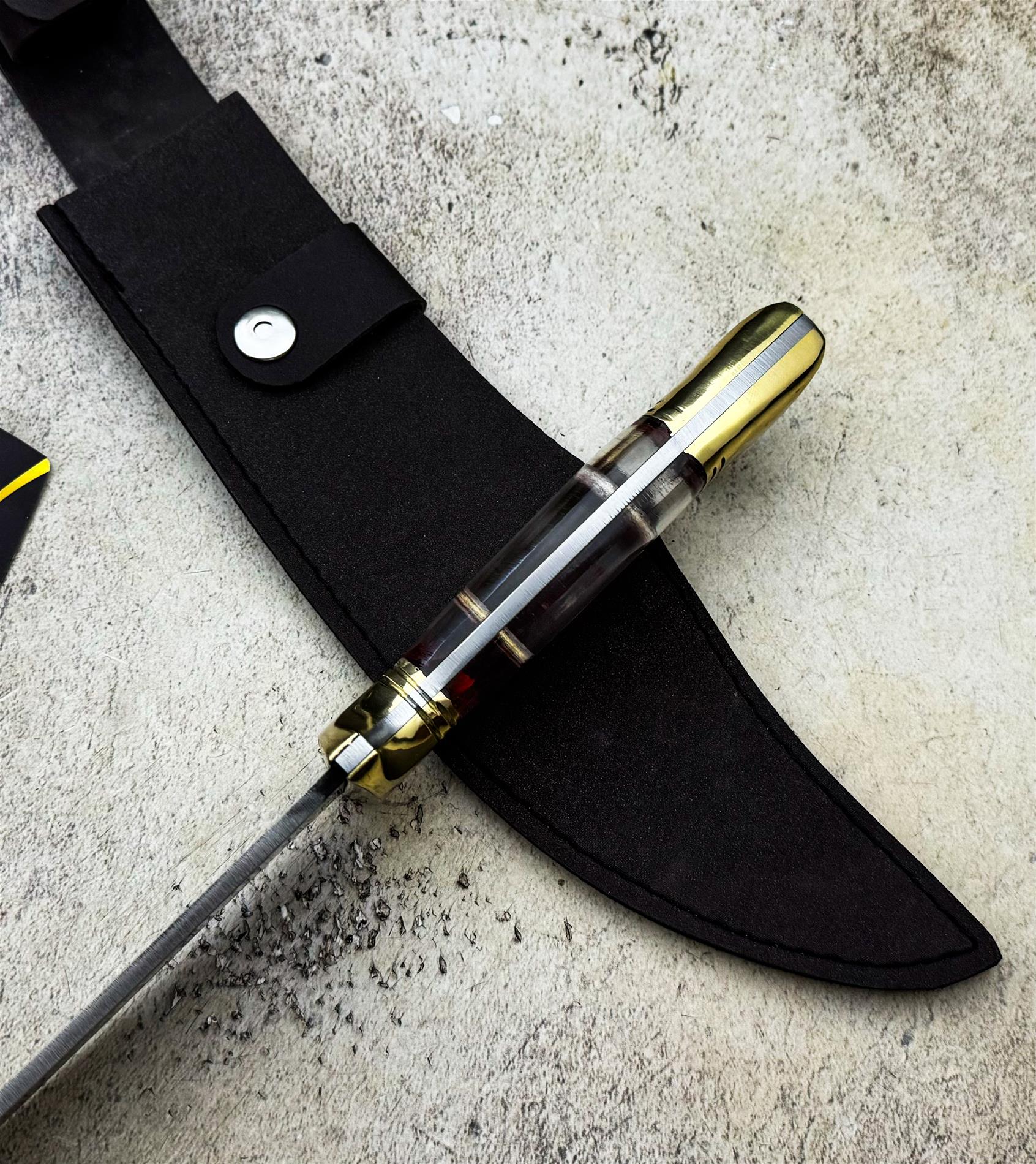 EL YAPIMI KURT BAŞLI MİKA KABZELİ PİRİNÇ BALÇAKLI ABBAS MODEL SALLAMA ...